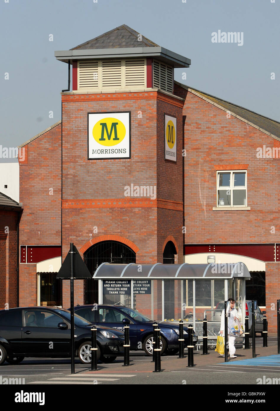 The Morrisons Supermarket On Baxters Lane In St Helens High Resolution ...
