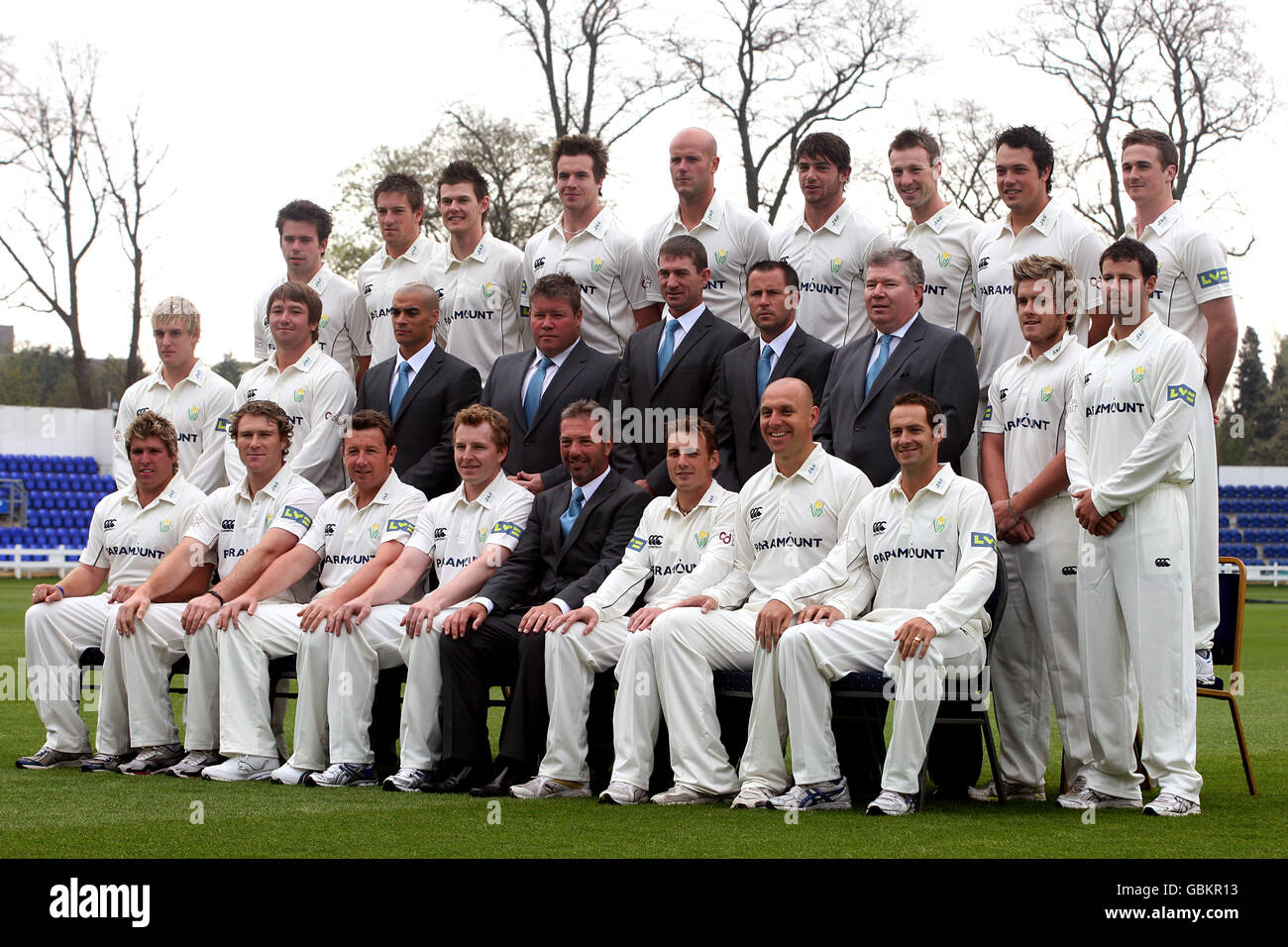 Cricket - Glamorgan Photocall 2009 - The SWALEC Stadium Stock Photo - Alamy