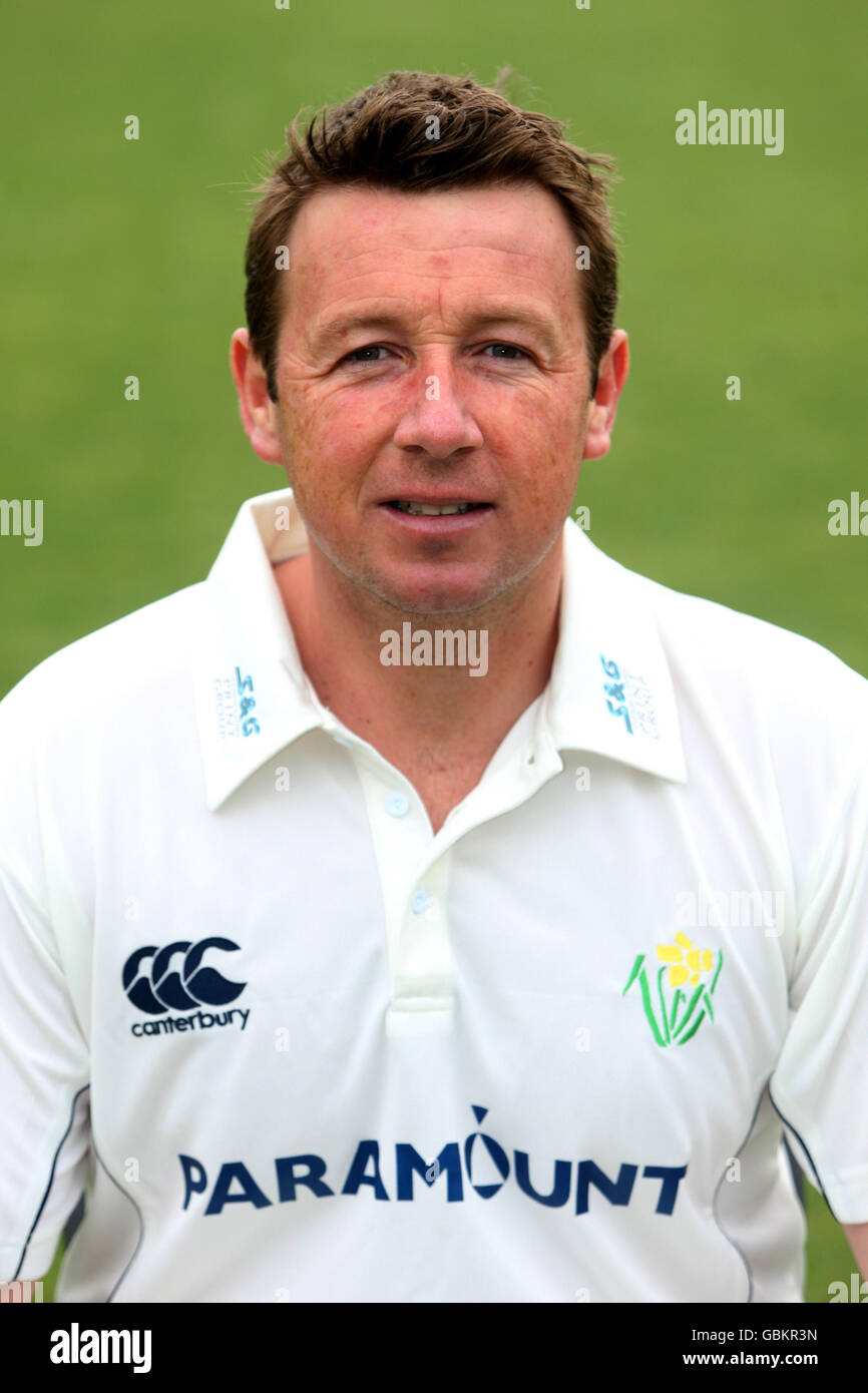 Cricket - Glamorgan Photocall 2009 - The SWALEC Stadium. Robert Croft ...