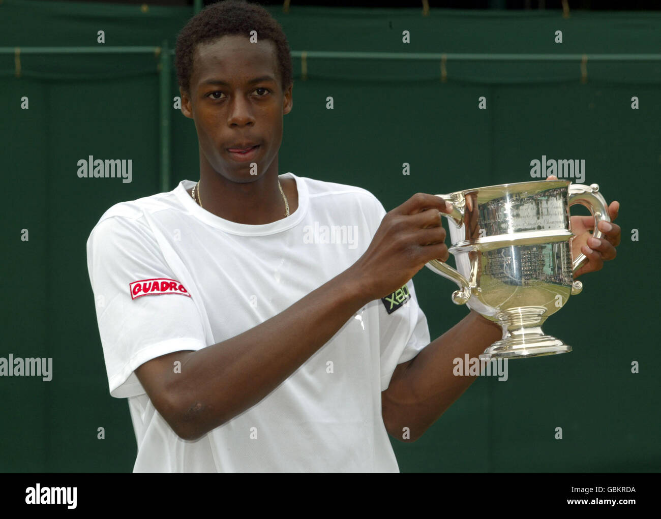 Tennis - Wimbledon 2004 - Boy's Final - Gael Monfils v Miles Kasiri ...
