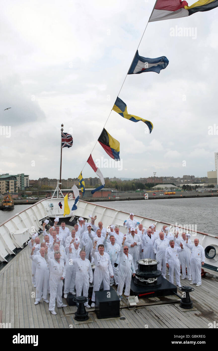 Anniversary of Royal Yacht Britannia launch Stock Photo - Alamy
