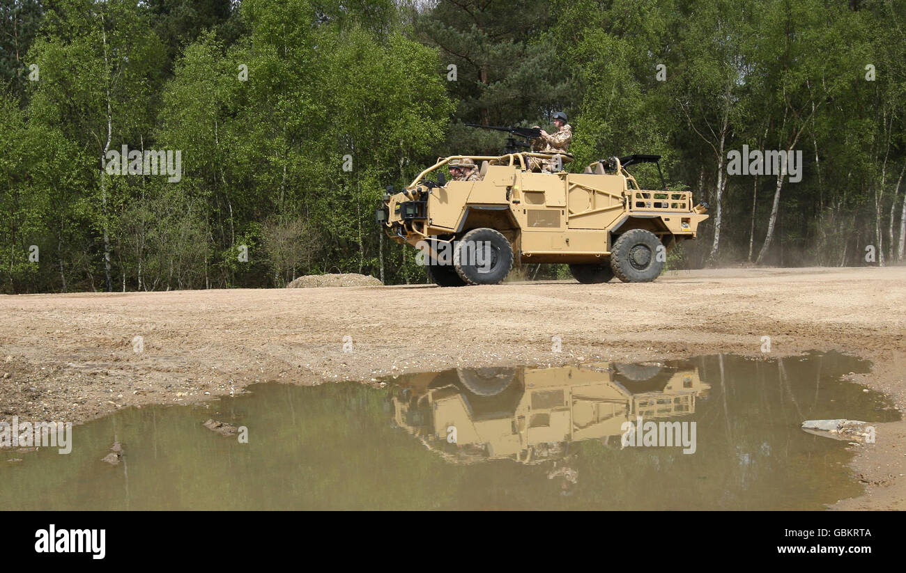 Jackal armoured vehicle hi-res stock photography and images - Alamy