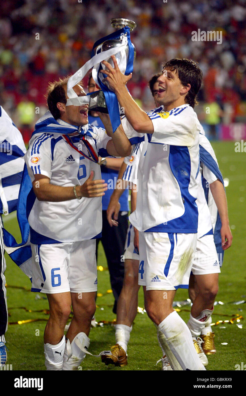 Uefa euro 2004 greece final hi-res stock photography and images - Alamy