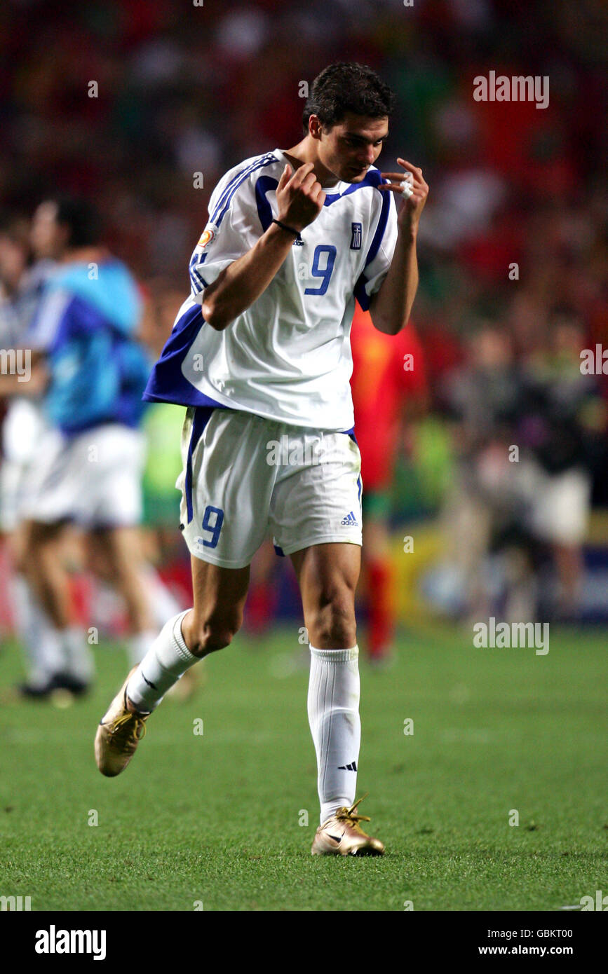 Soccer uefa european championship 2004 final portugal v greece hi-res ...