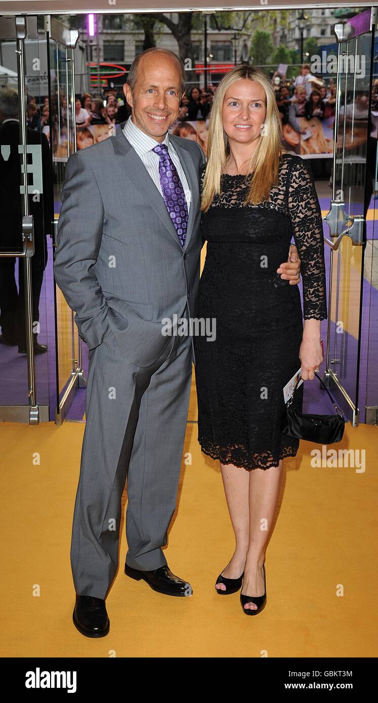 Peter Chelsom and his wife arriving at the UK Film Premiere of 'Hannah ...