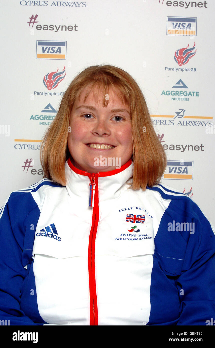 Athens Olympics 2004 - Great Britain Paralympic Team Stock Photo - Alamy