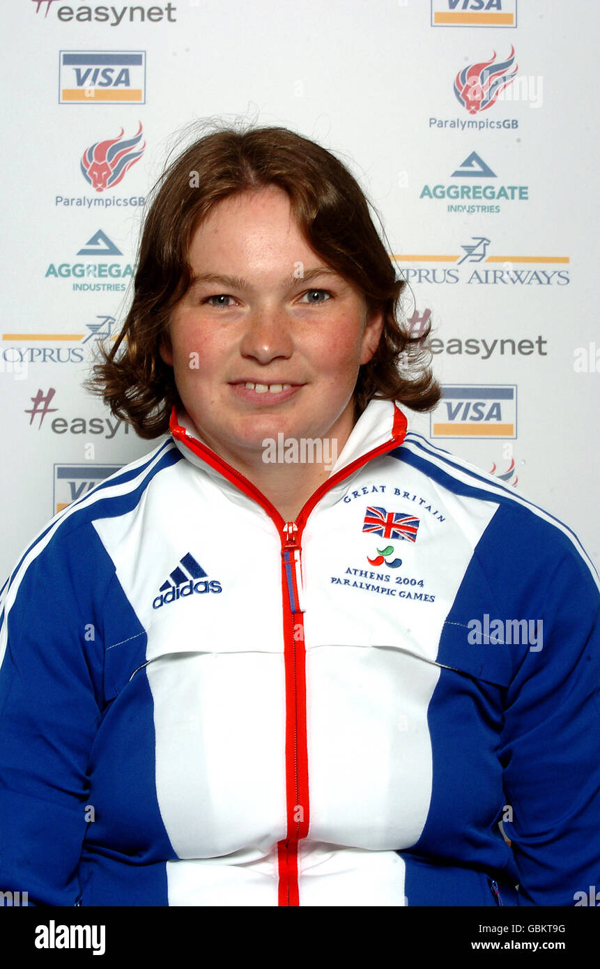 Athens Olympics 2004 - Great Britain Paralympic Team Stock Photo - Alamy