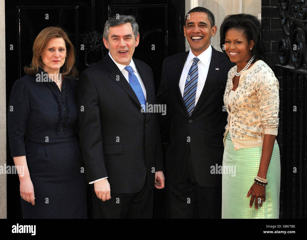 President Obama's first 100 days Stock Photo - Alamy
