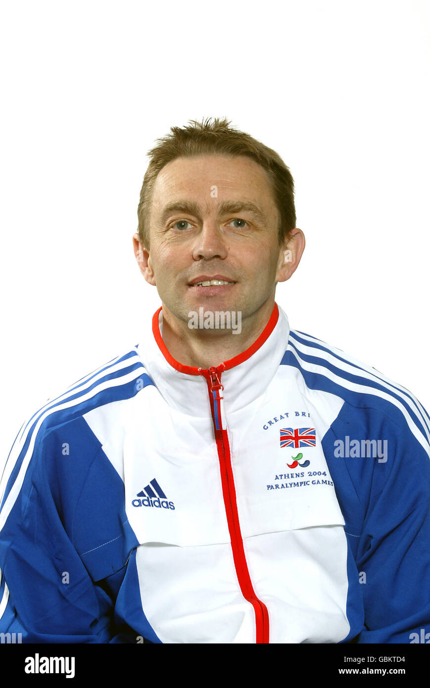 Athens Olympics 2004 - Great Britain Paralympic Team. Neil Robinson ...