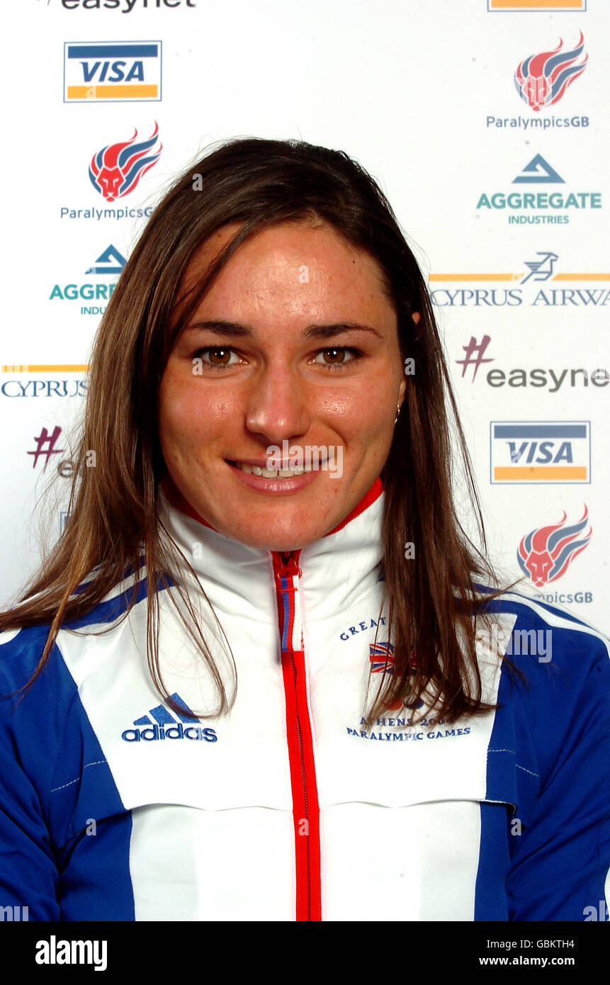 Athens Olympics 2004 - Great Britain Paralympic Team. Sarah Bailey ...