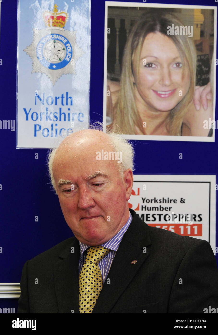 Peter Lawrence the father of missing York woman Claudia Lawrence at a ...