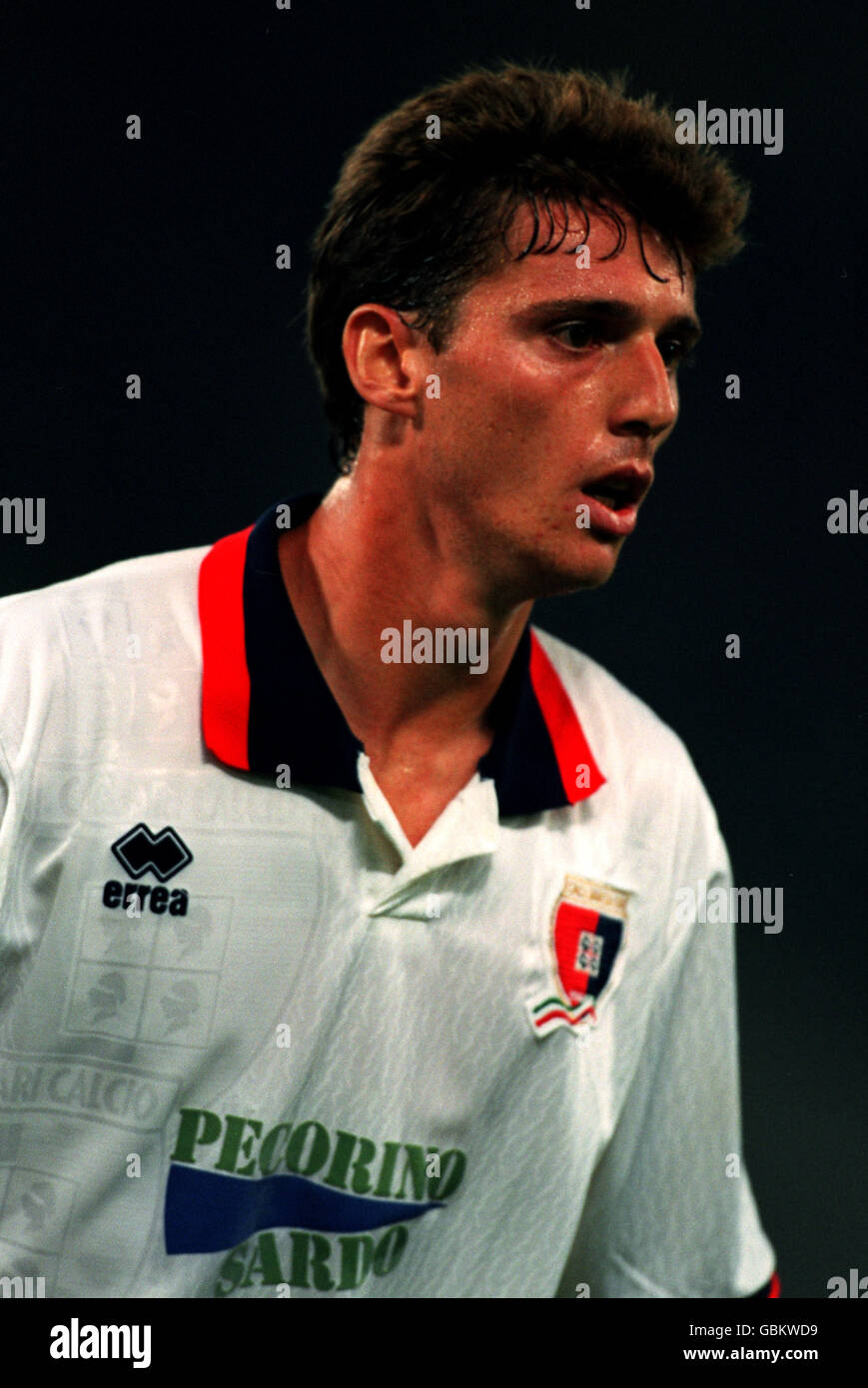 ITALIAN SOCCER. MATTEO VILLA, CAGLIARI Stock Photo - Alamy
