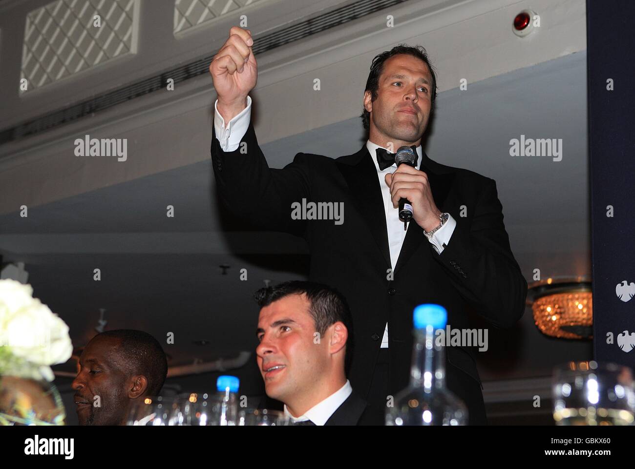 Martin bayfield pfa player year awards grosvenor house hotel hi-res ...