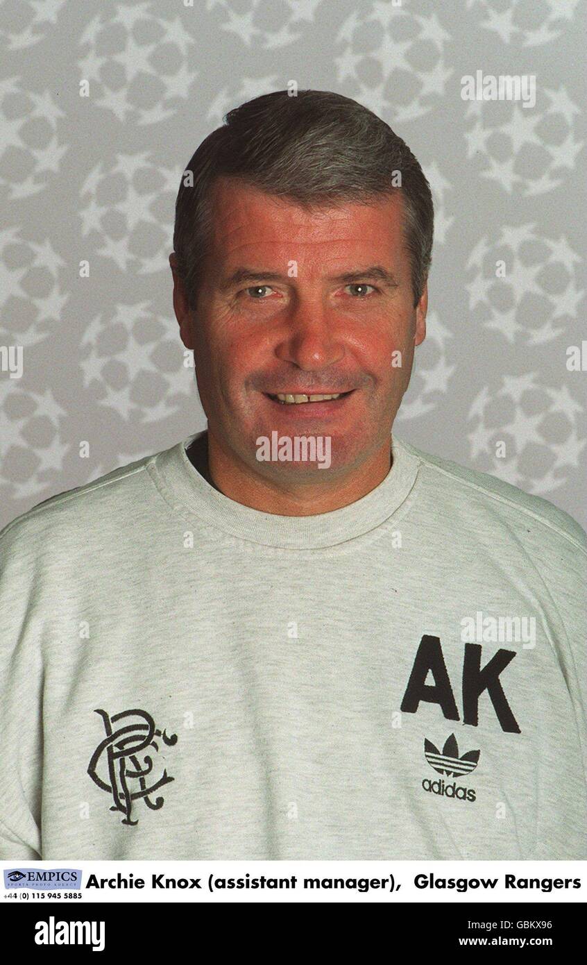 UEFA Champions League 1995/96 .... Archie Knox (assistant manager ...