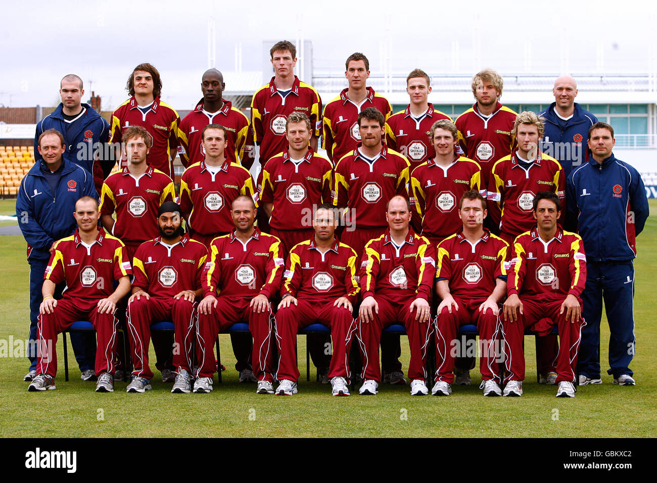 Cricket - Northamptonshire Photocall 2009 - The County Ground Stock ...