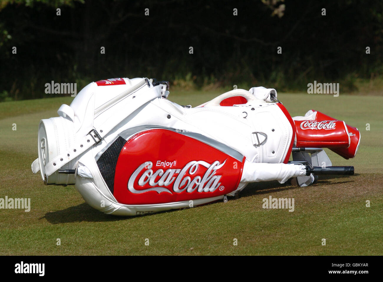 Coca cola golf bag hi-res stock photography and images - Alamy