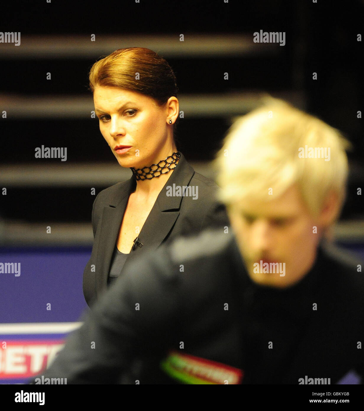 First female snooker referee michaela hi-res stock photography and ...