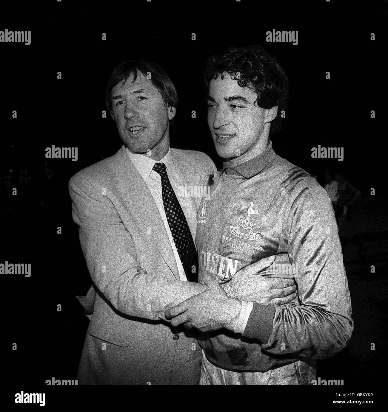 Tottenham hotspur team european Black and White Stock Photos & Images ...