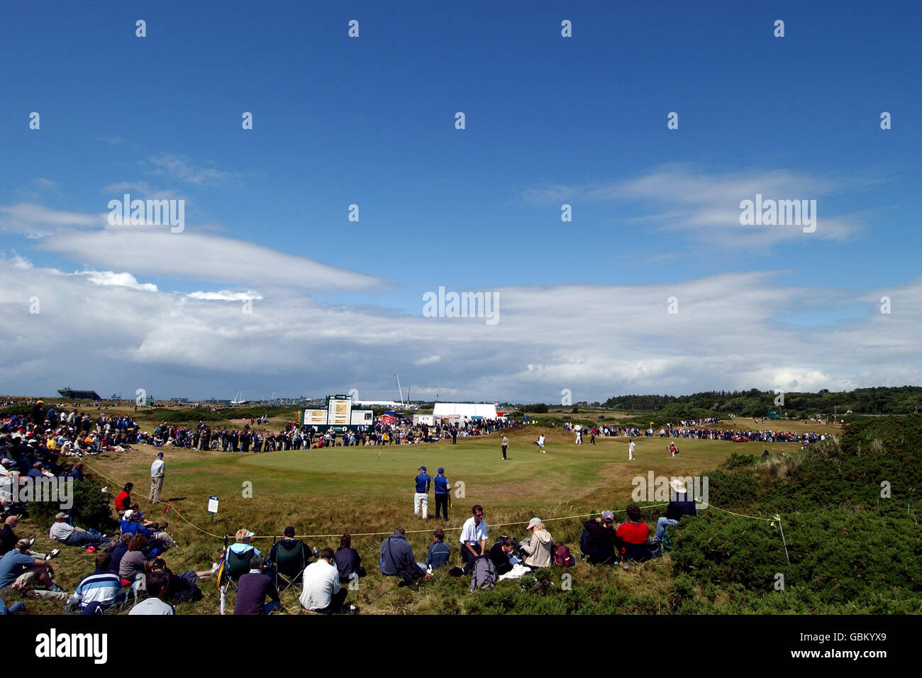 A general view of a hole on the Royal Troon golf course Stock Photo - Alamy
