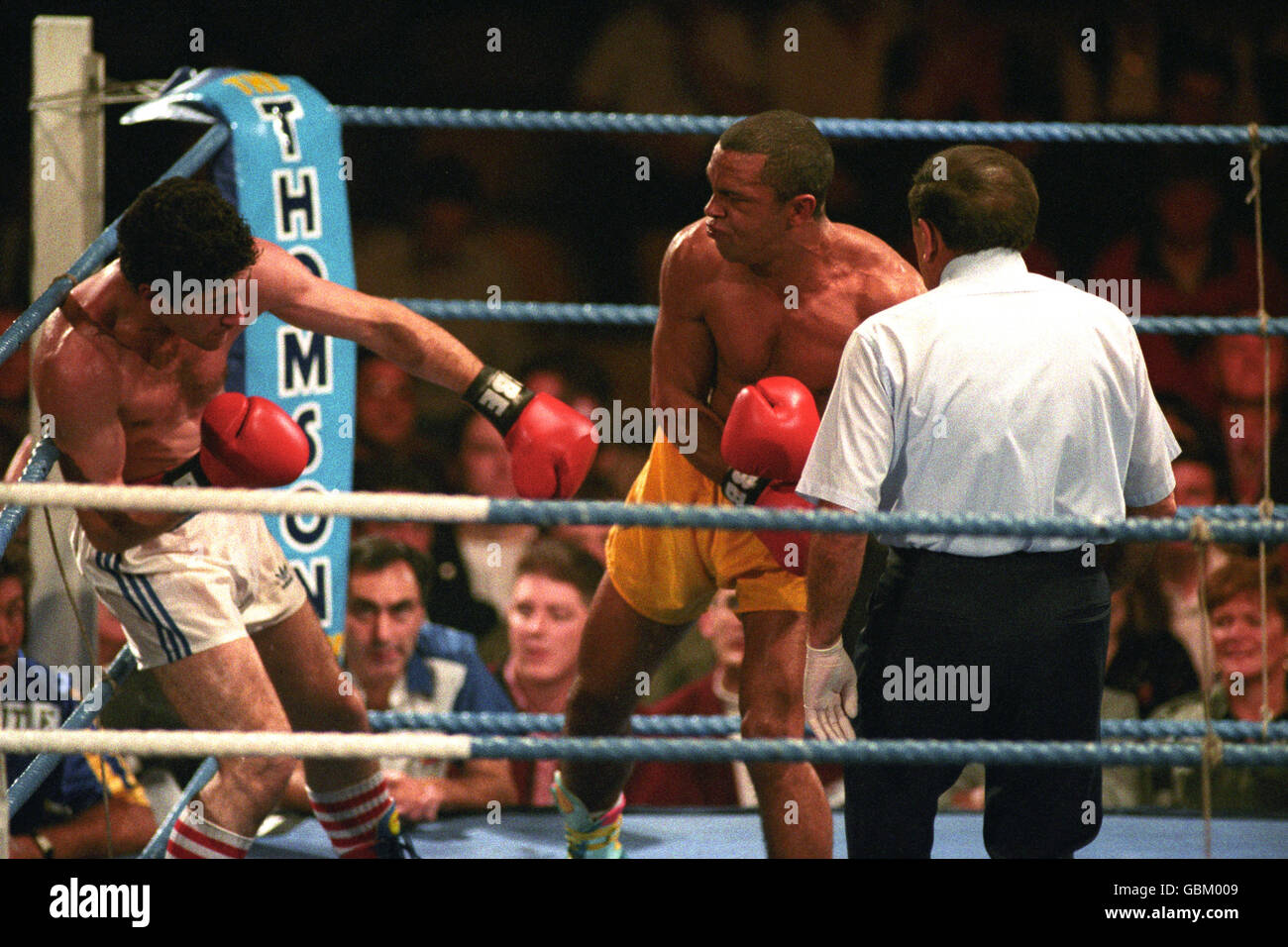WORLD MIDDLEWEIGHT BOXING Stock Photo - Alamy
