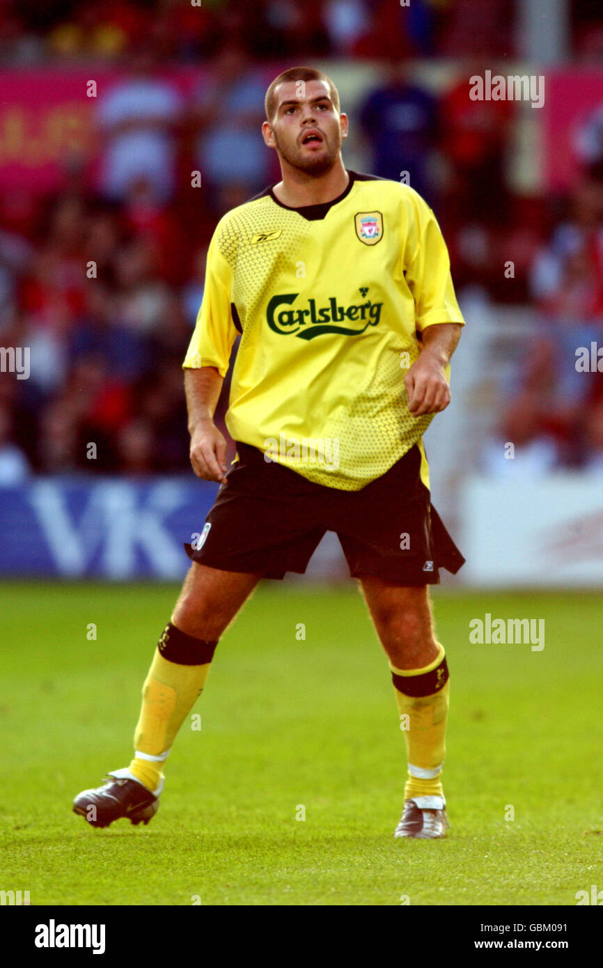 Soccer - Friendly - Wrexham v Liverpool Stock Photo - Alamy