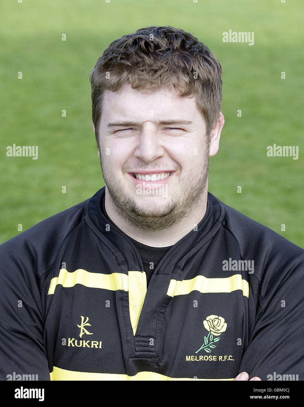 Rugby Union - Melrose Photocall - The Greenyards Stock Photo - Alamy