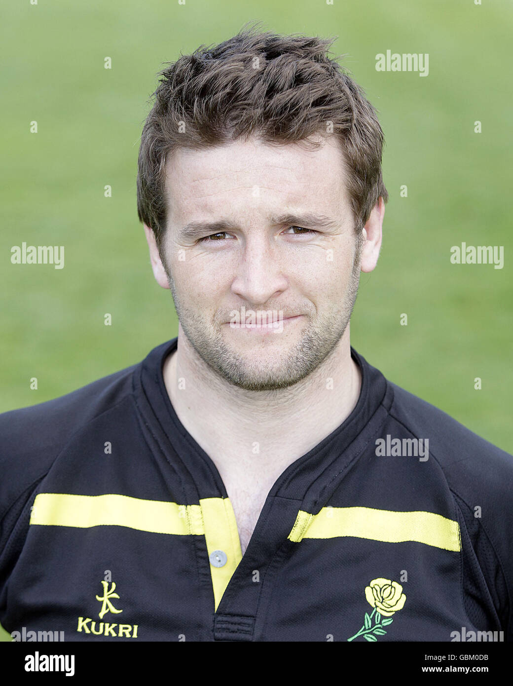 Melroses graham innes during a photocall at the greenyards hi-res stock ...