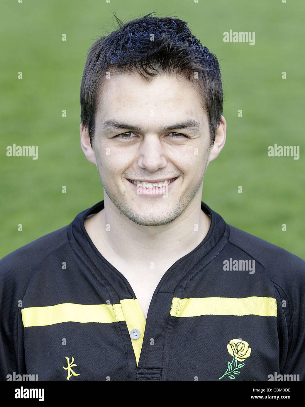 Melroses alec jessop during a photocall at the greenyards hi-res stock ...