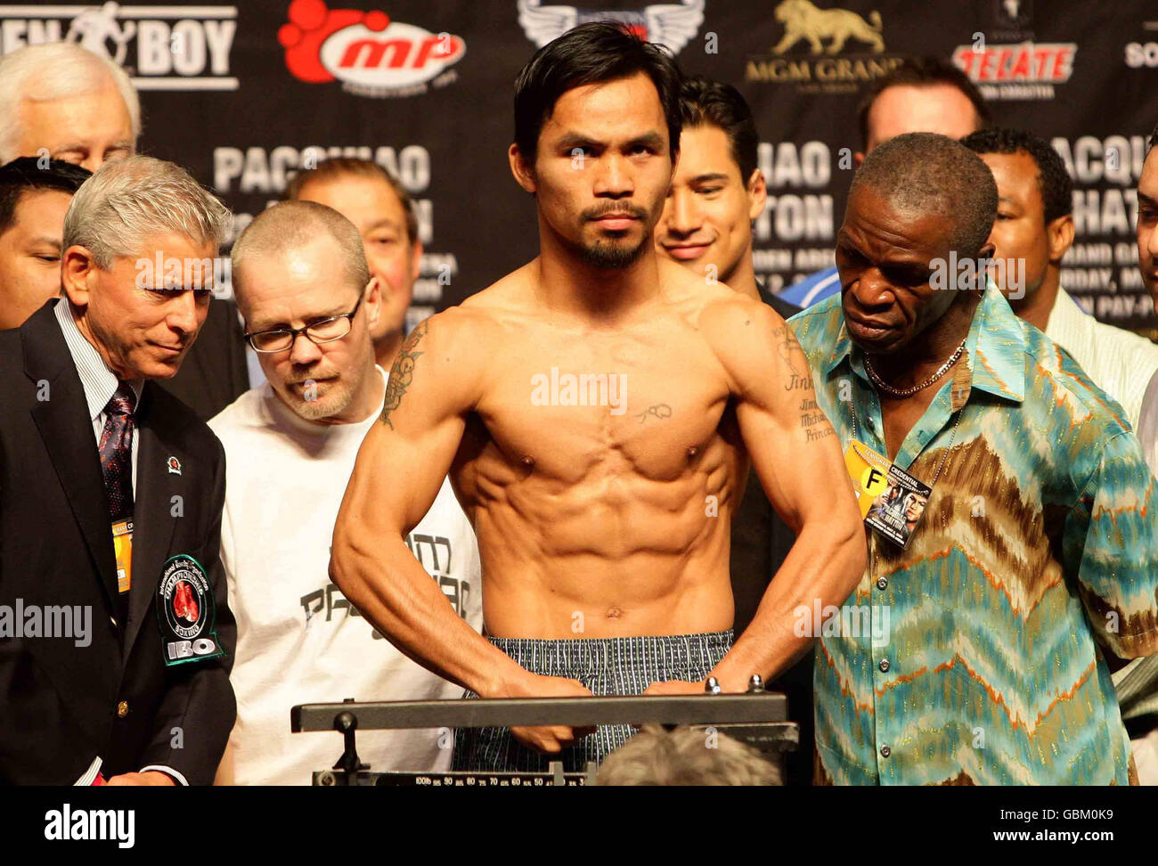 Manny Pacquiao Weigh In