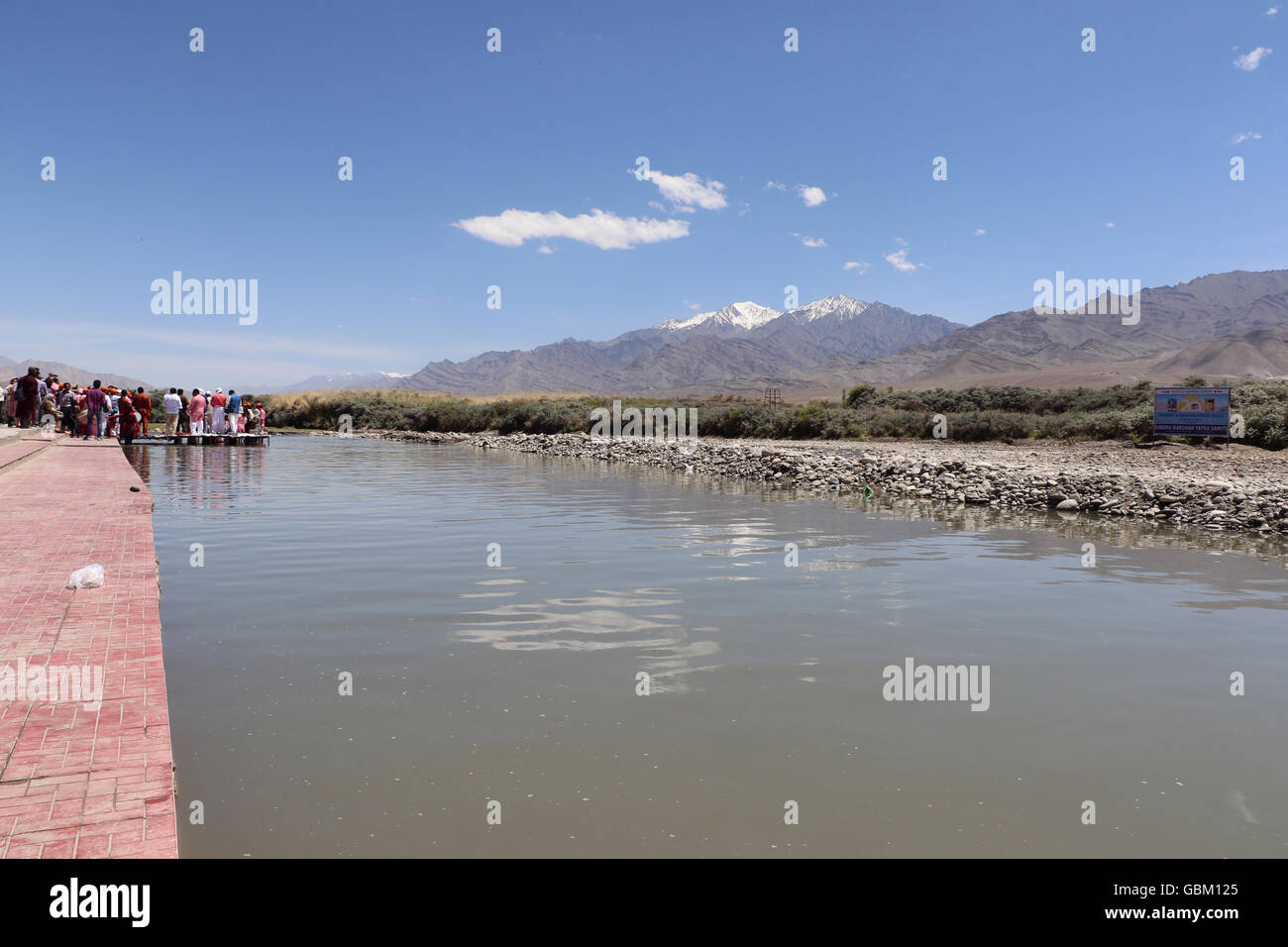 Indus river in Leh Stock Photo - Alamy