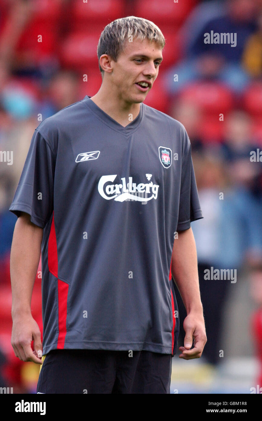 Soccer - Friendly - Wrexham v Liverpool Stock Photo - Alamy
