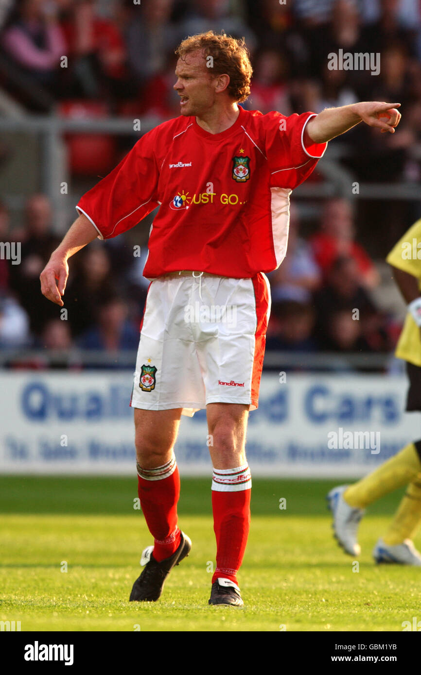 Soccer friendly wrexham v liverpool hi-res stock photography and images ...