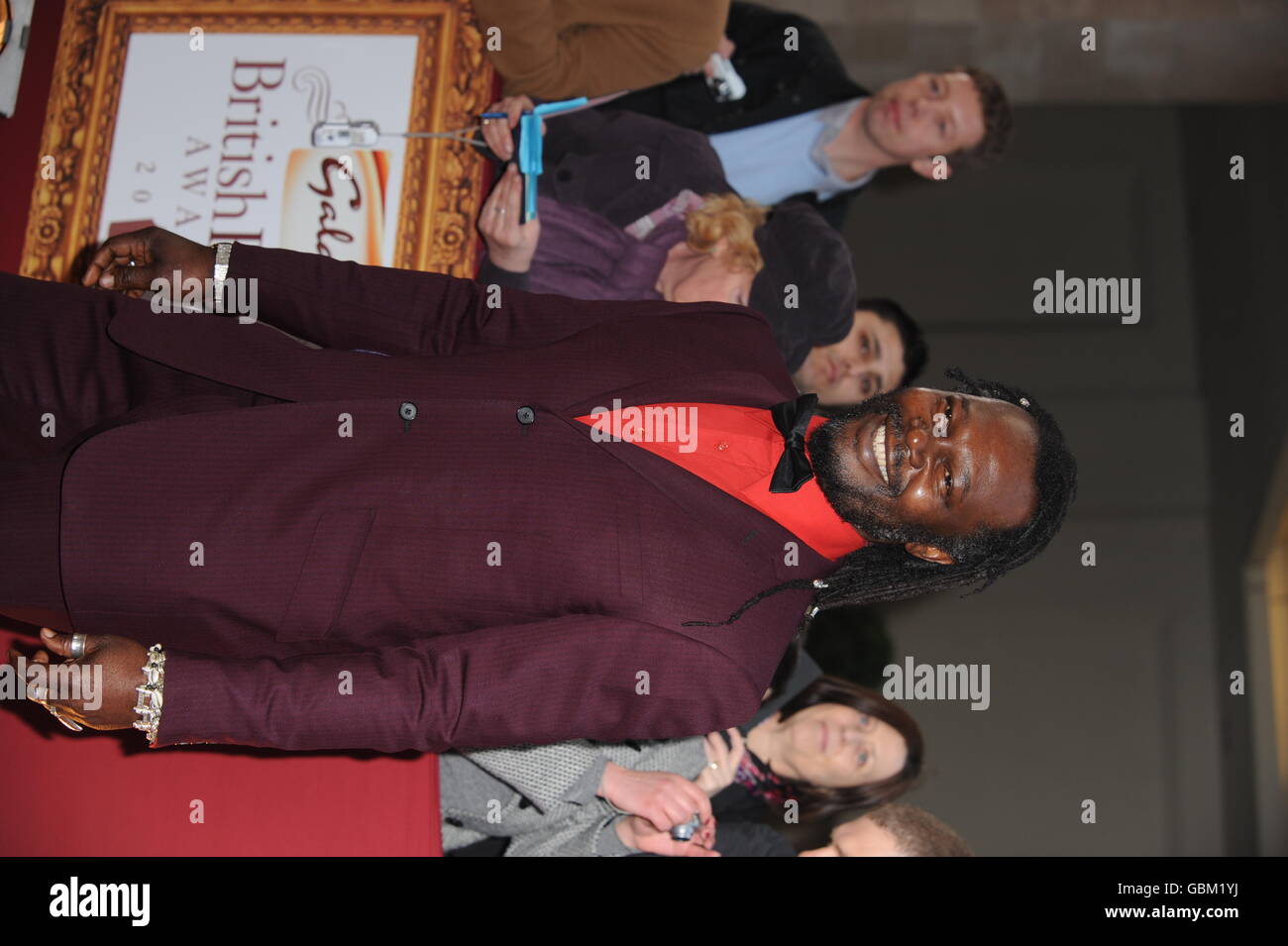 Galaxy British Book Awards 2009 - London. Levi Roots arriving at the ...