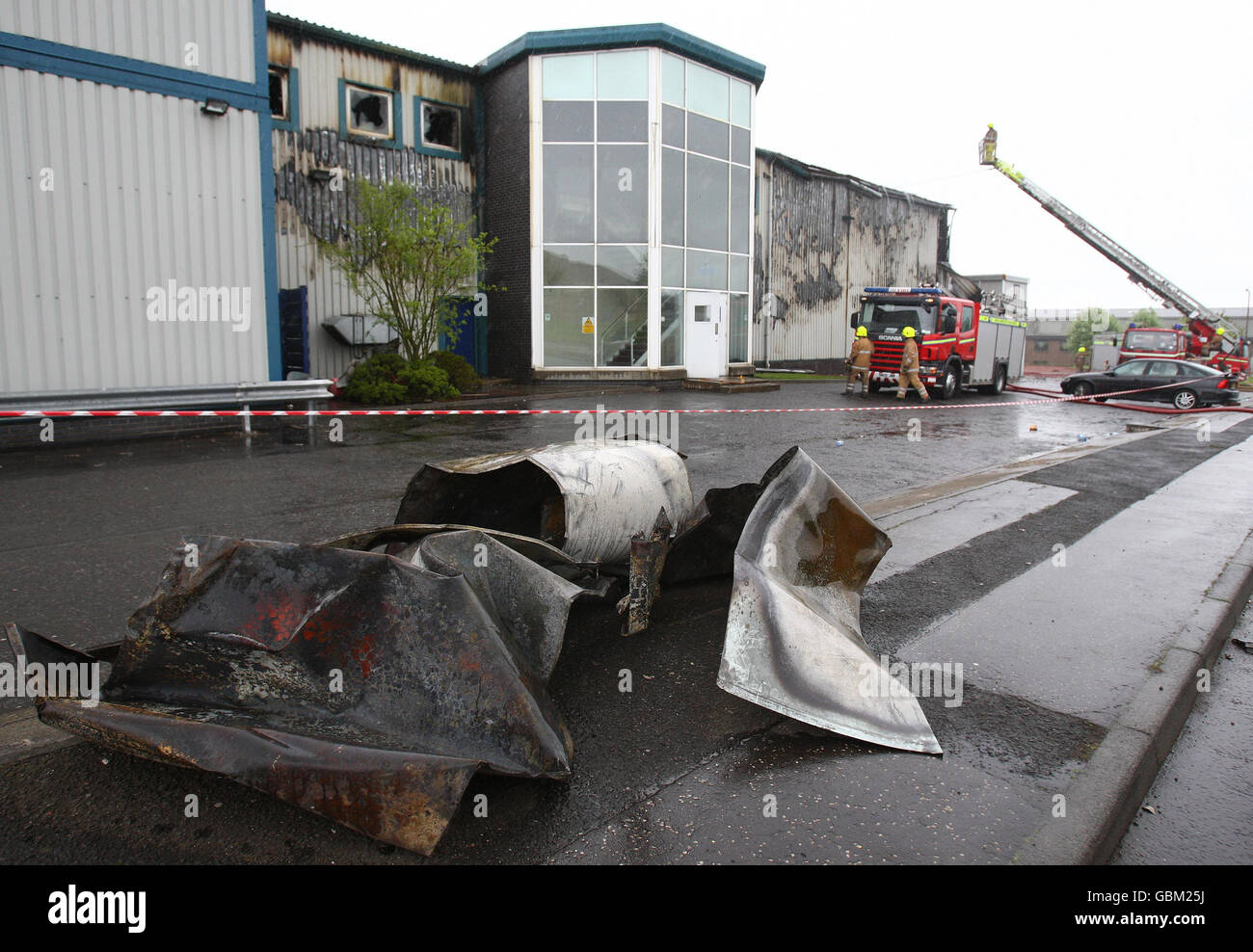Fire campbell meats factory hi-res stock photography and images - Alamy
