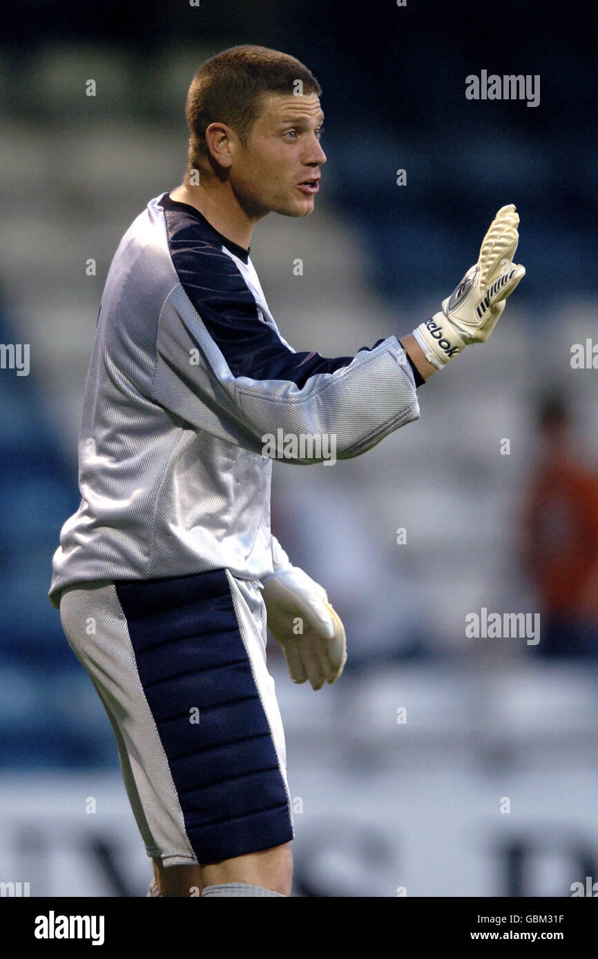 Gillingham goalkeeper steve banks hi-res stock photography and images ...