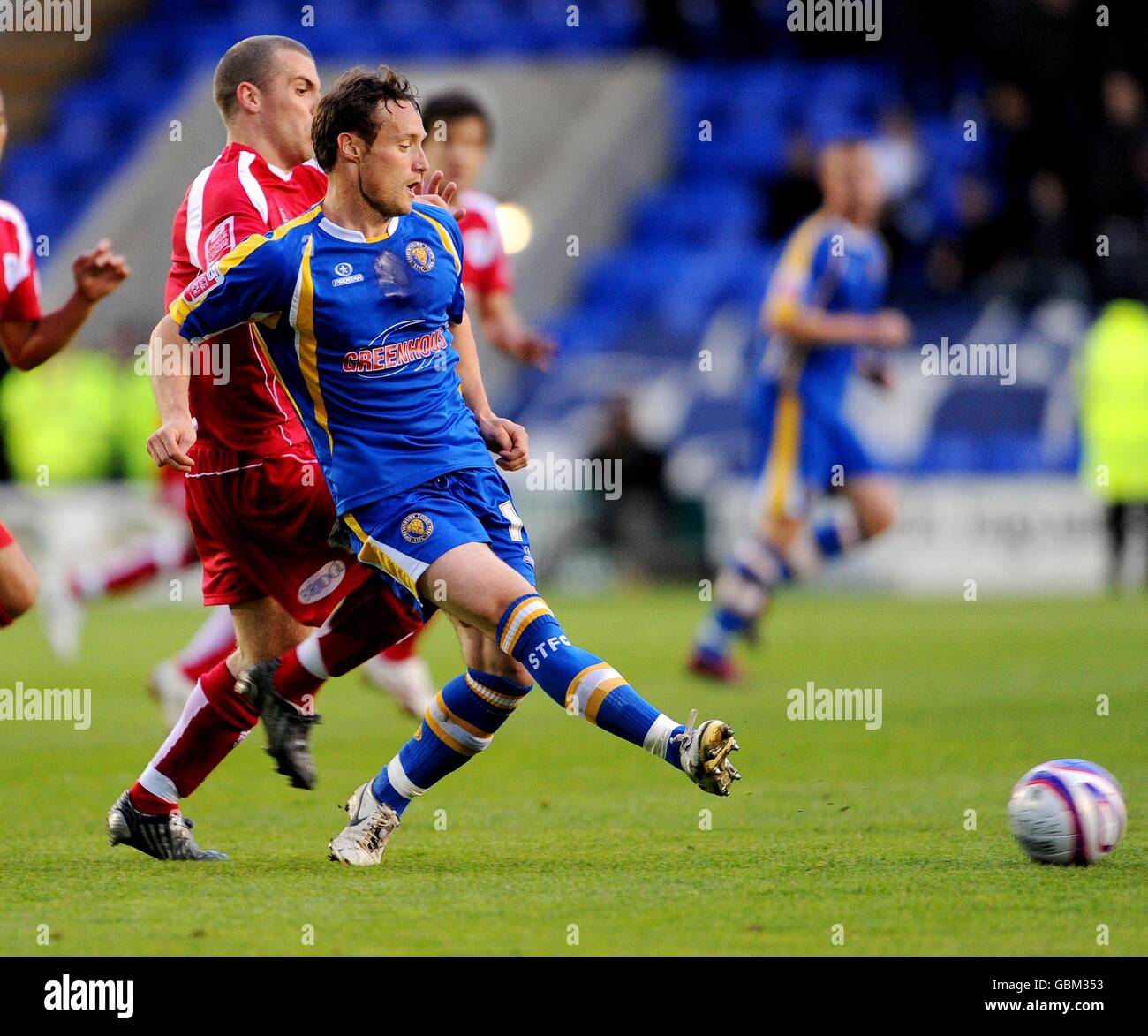 Soccer - Coca-Cola Football League Two - Play Off Semi Final - First ...
