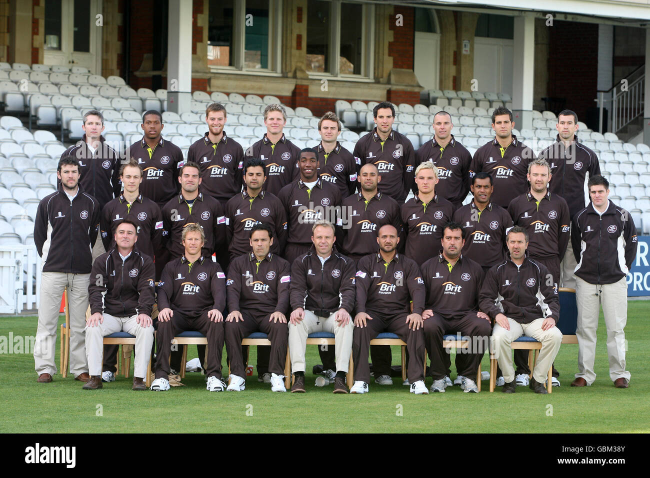Cricket - Surrey County Cricket Club - Press Day - The Brit Oval Stock ...