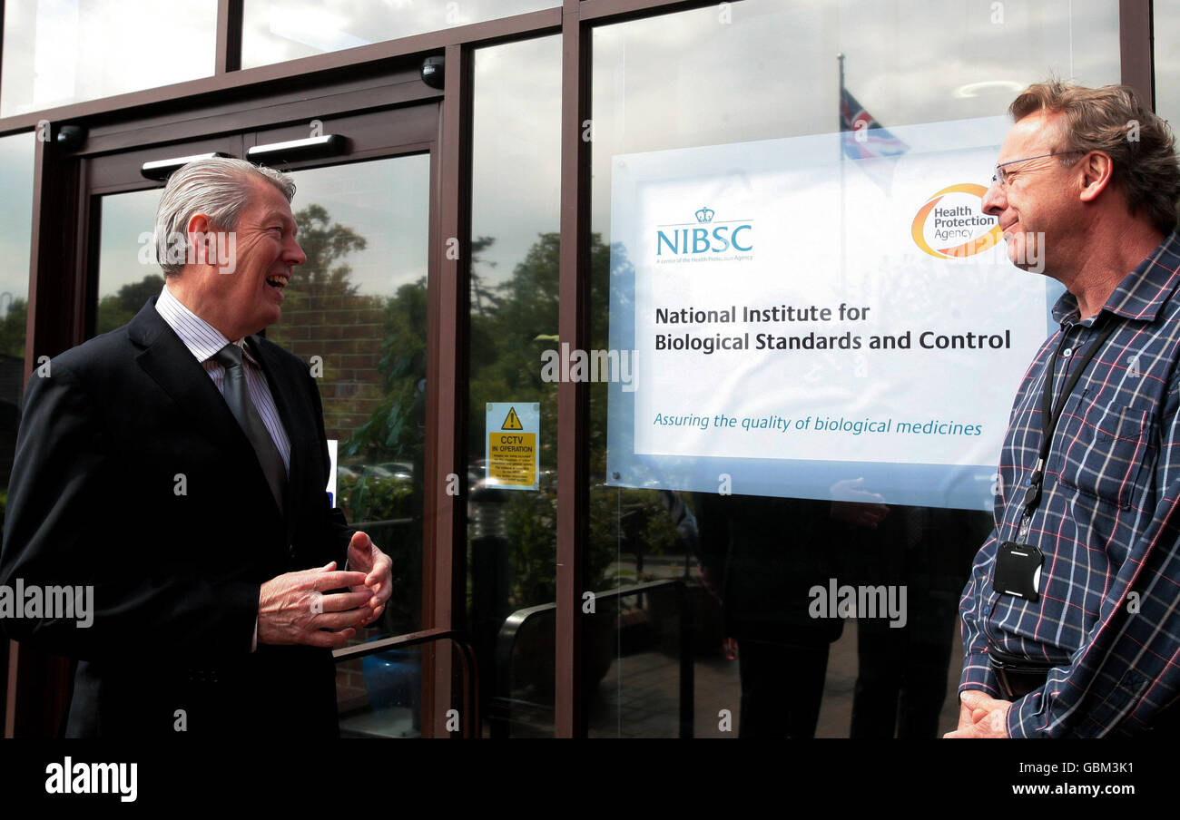 Pictured with alan johnson hi-res stock photography and images - Alamy