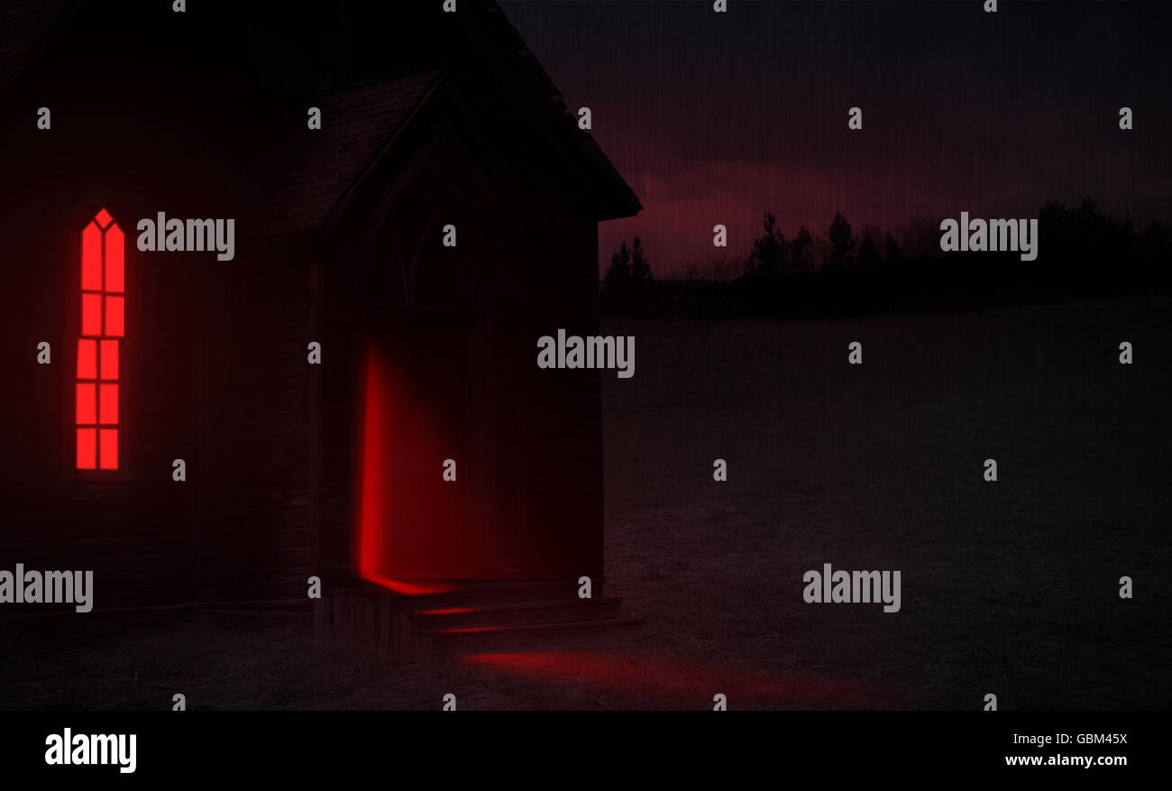 Haunted House Dark Scary Atmosphere Stock Photos & Haunted House Dark ...