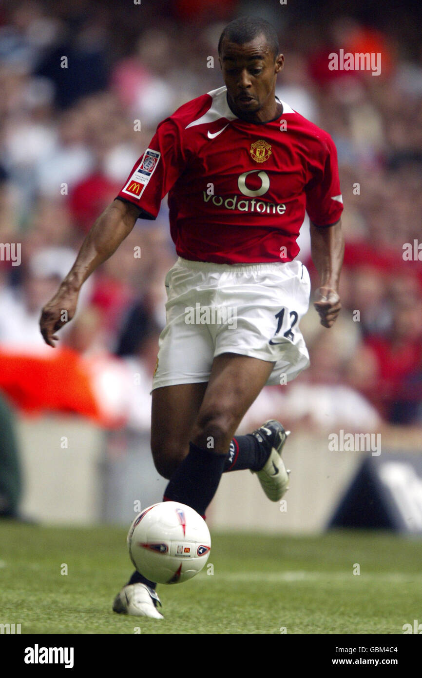 Soccer - FA Community Shield - Manchester United v Arsenal Stock Photo ...