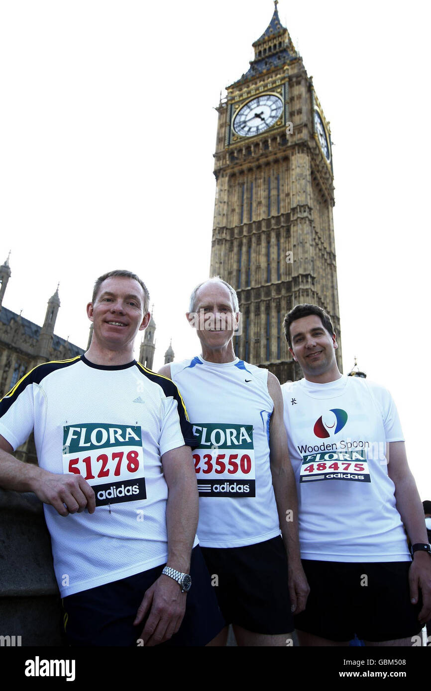 Left to right, Chris Bryant, Labour MP for Rhondda, Howard Stoate ...