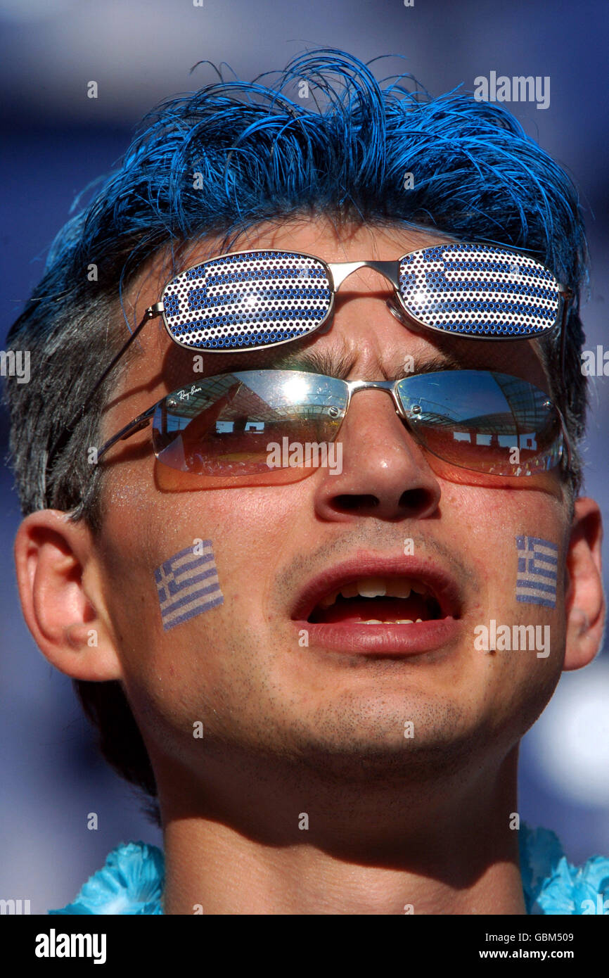 Uefa euro 2004 greece final hi-res stock photography and images - Alamy