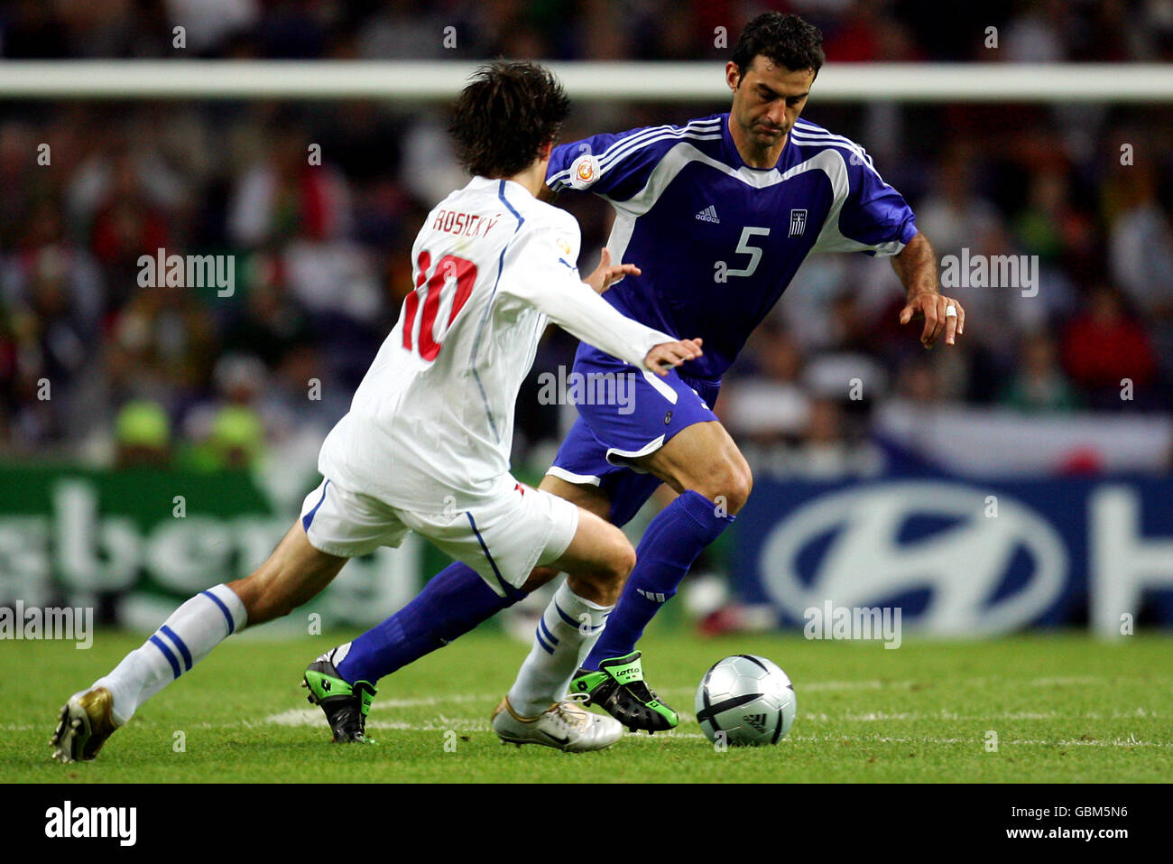 Soccer - UEFA European Championship 2004 - Semi Final - Greece v Czech ...