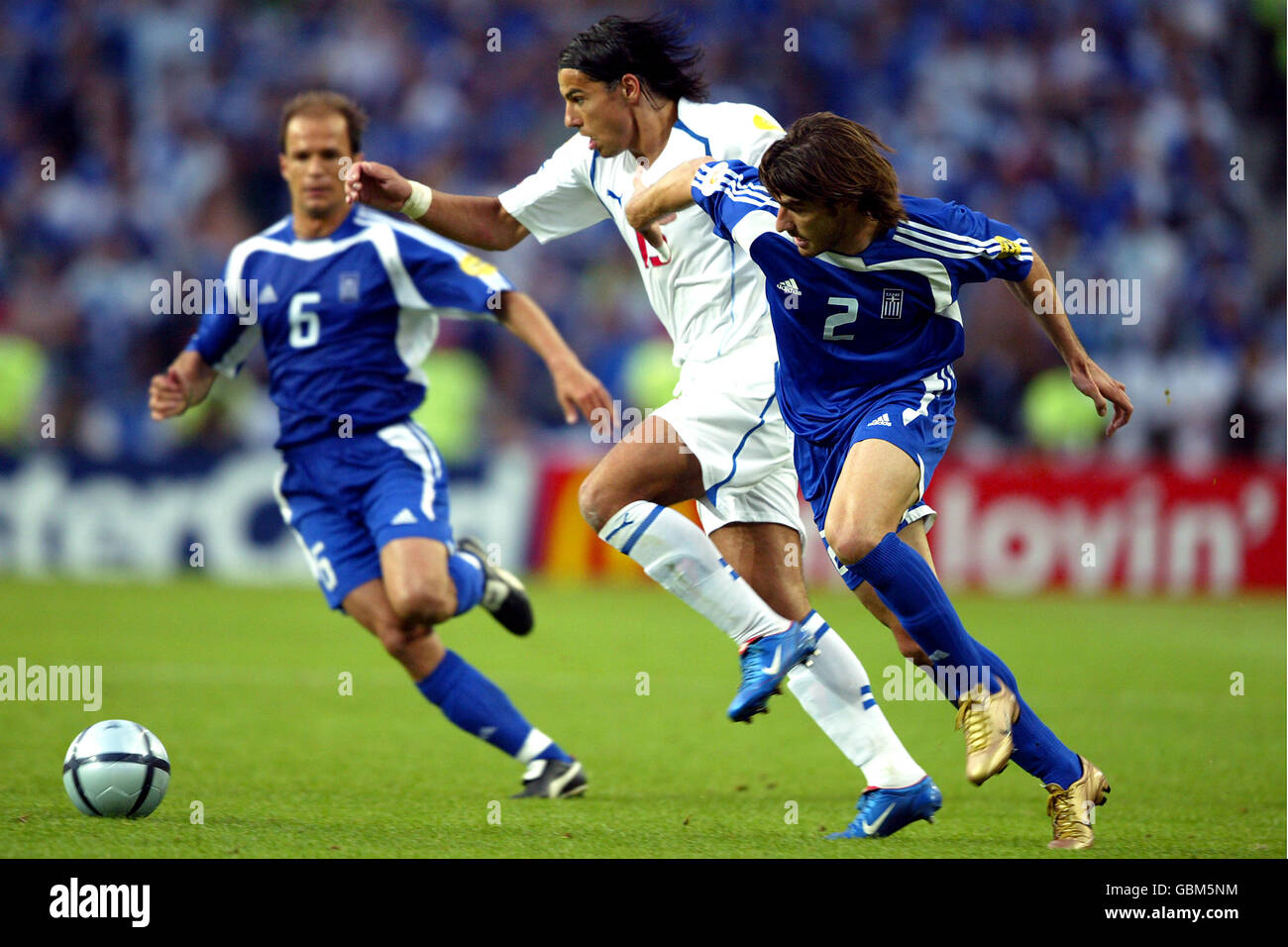 Soccer - UEFA European Championship 2004 - Semi Final - Greece v Czech ...