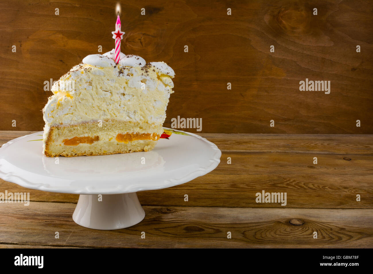 Birthday cake background. Birthday Cake. Meringue cake. Pavlova ...