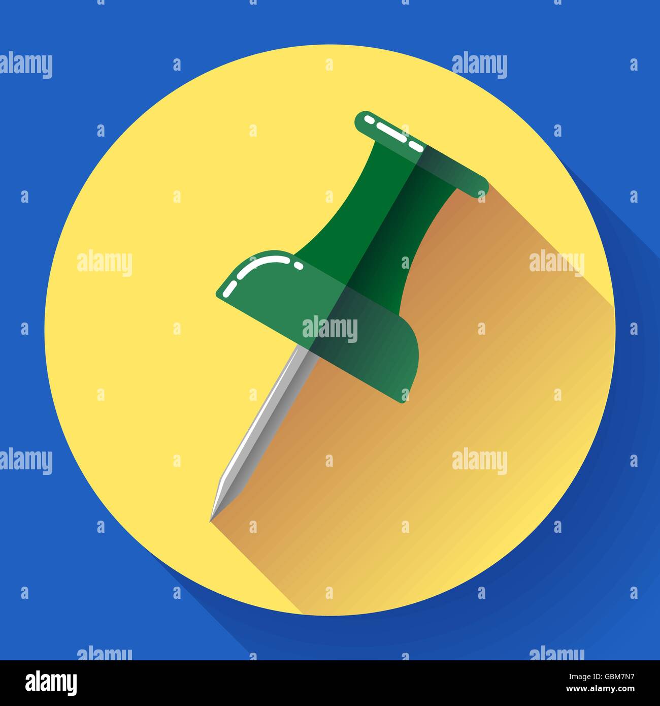 Flat Push pin icon vector Stock Vector Image & Art - Alamy Flat Push pin icon vector Stock Vector Image & Art - Alamy