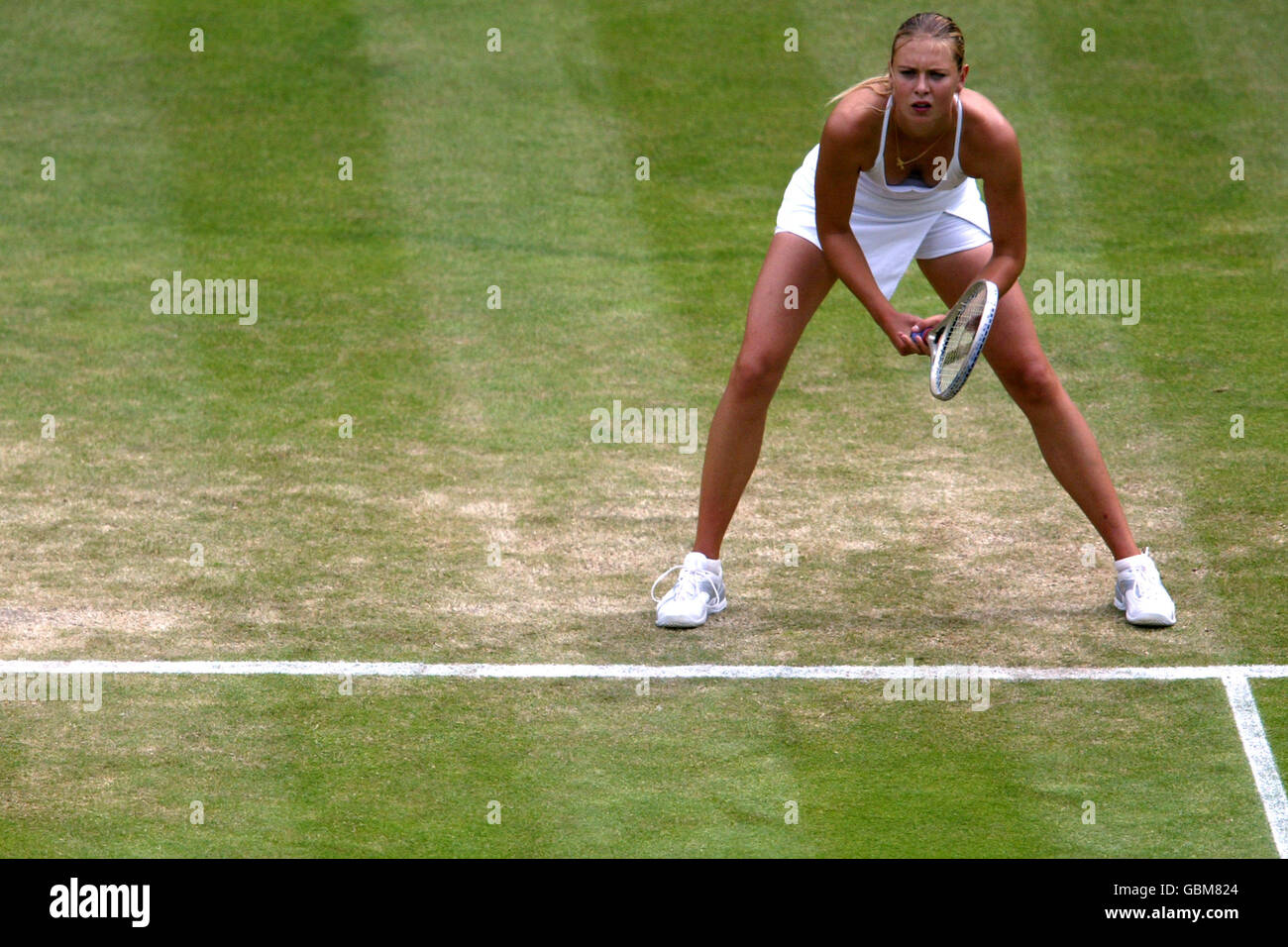 Tennis - Wimbledon 2004 - Third Round - Maria Sharapova v Amy Frazier ...