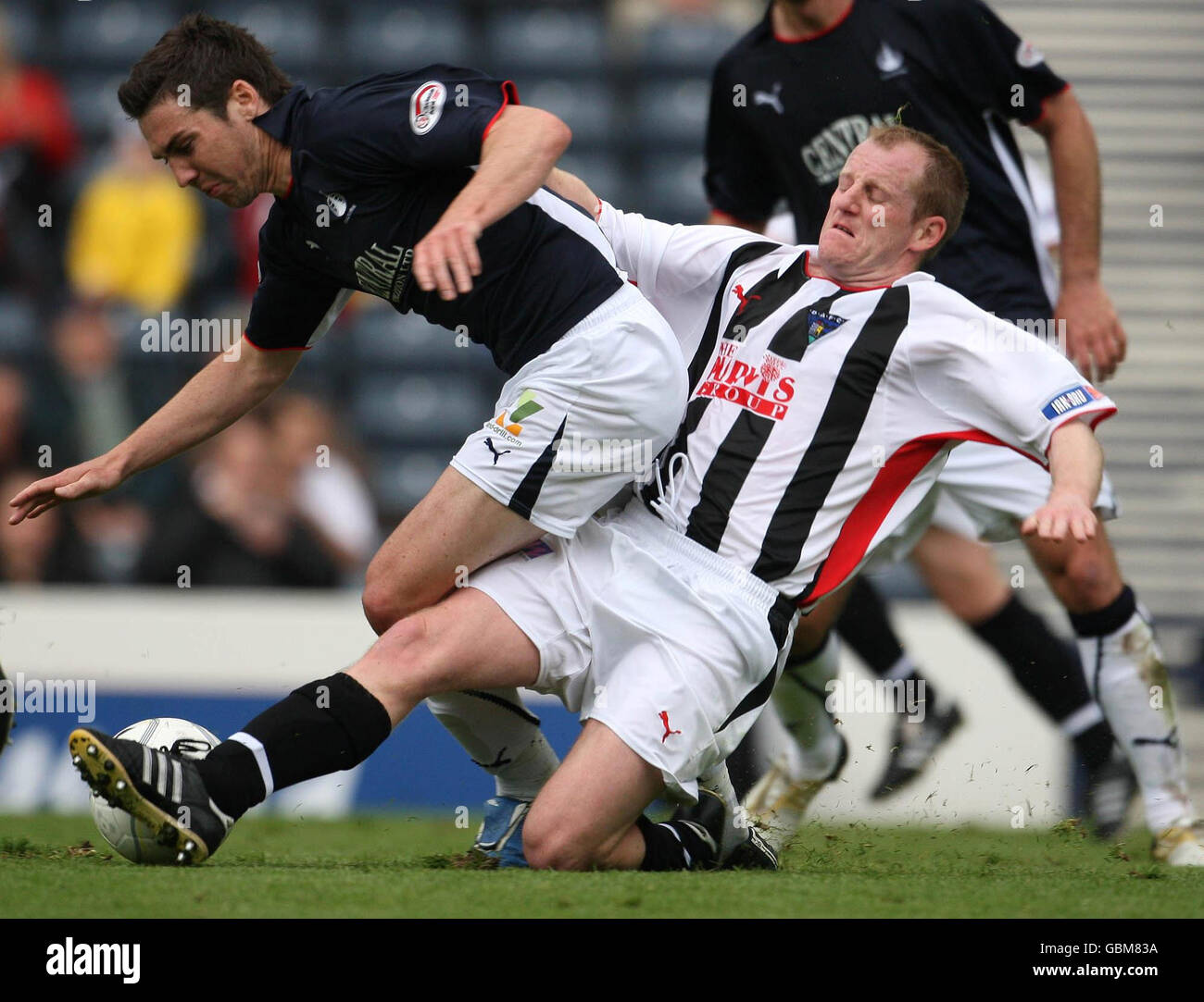 Soccer homecoming scottish cup semi final falkirk dunfermline hampden ...