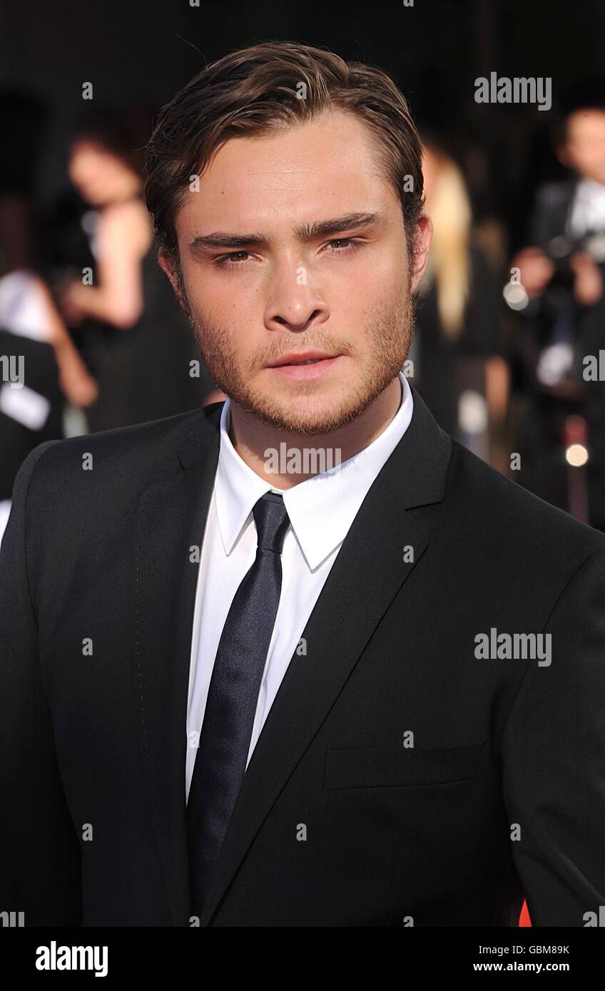 Ed Westwick arriving for the 2009 British Academy Film Awards at the ...