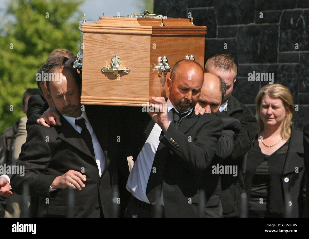 Michael Dwyer funeral Stock Photo - Alamy